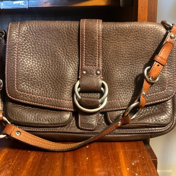 Coach | Bags | Coach Chelsea Brown Leather Purse | Poshmark